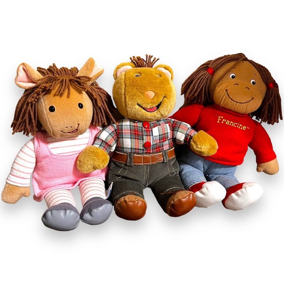 Eden | Toys | Lot Arthur Francine Sister Dw Eden Stuffed Plush 4 Doll ...